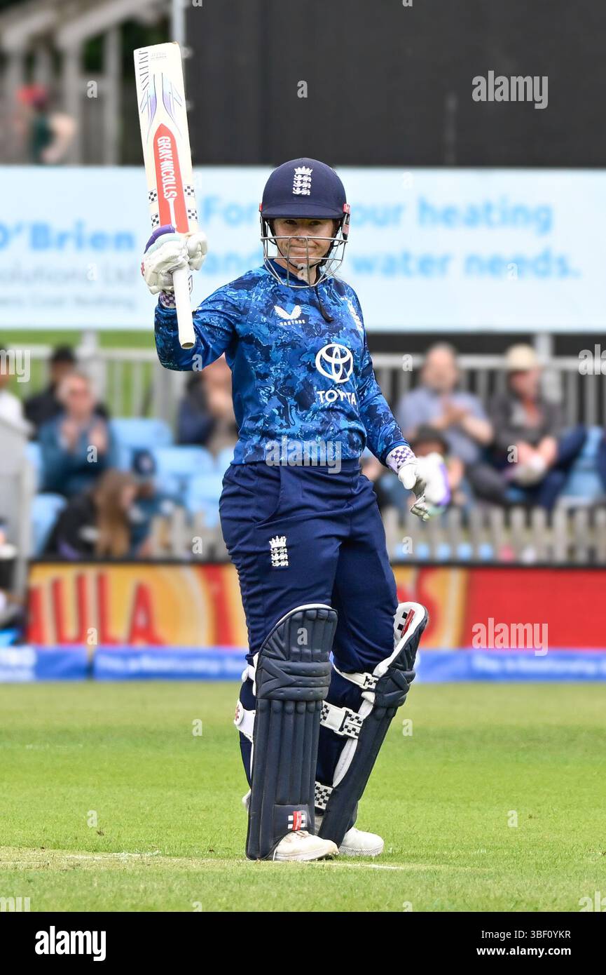 Derby, United kingdom, Central Co-Op Derby County Cricket Ground. 30 May 2025. Metro Bank One ...