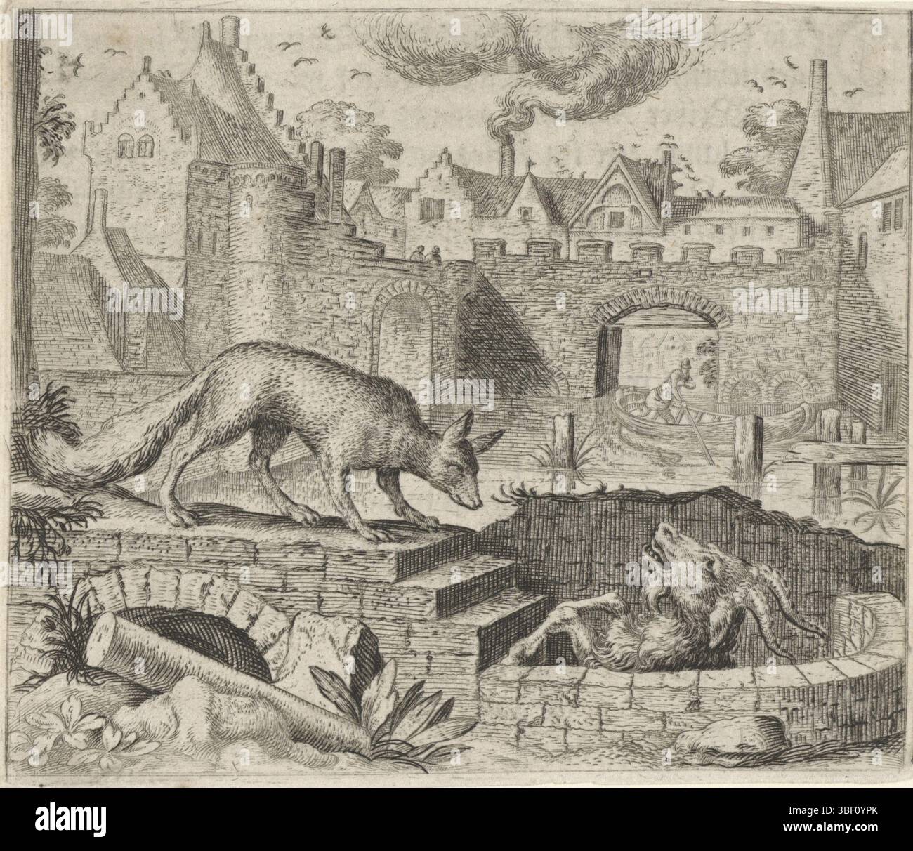 Fabel van de vos en de goat hi-res stock photography and images - Alamy
