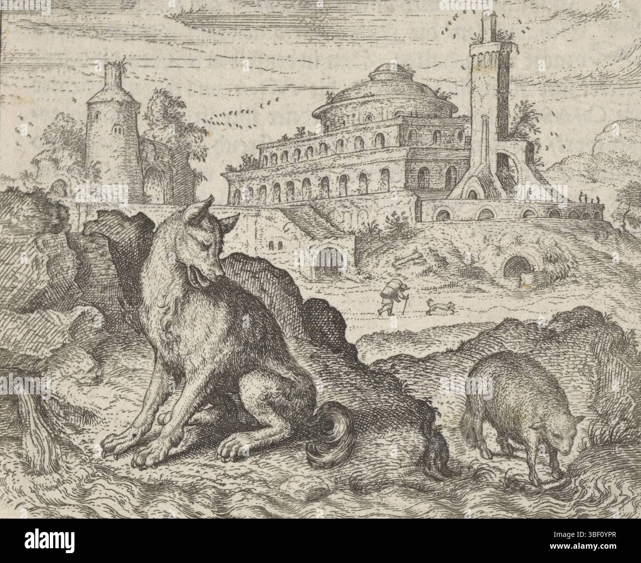 Sadeler, Aegidius, Gheeraerts, Marcus (I), Prague, Sadeler, Fabel van ...