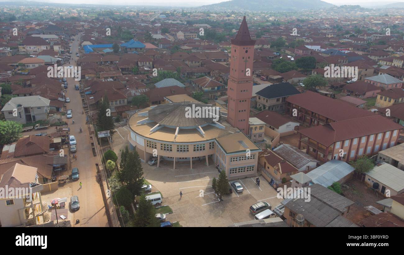 Methodist Cathedral Church Building Standing tall at the Center of ...
