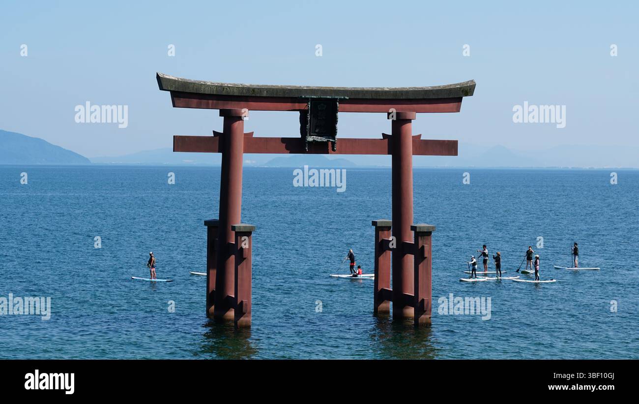 Scenic Views of Lake Biwa, Japan’s Largest Lake Stock Photo - Alamy