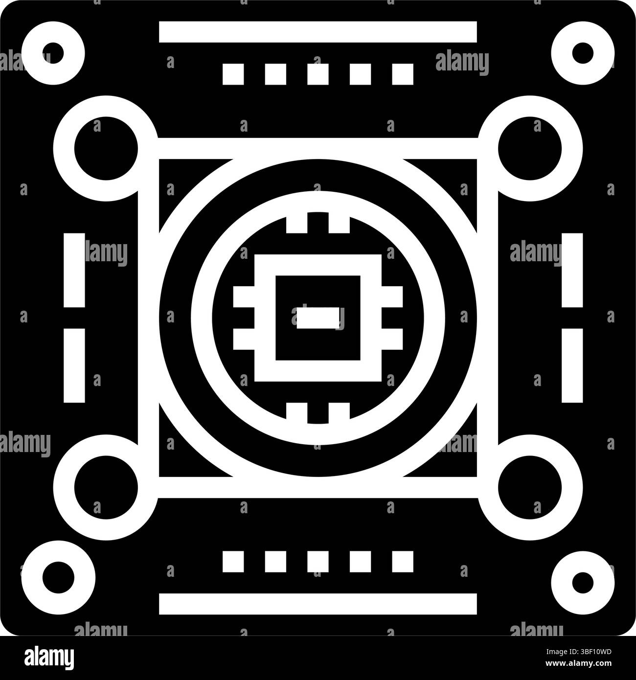 color detection sensor glyph icon vector. color detection sensor sign ...