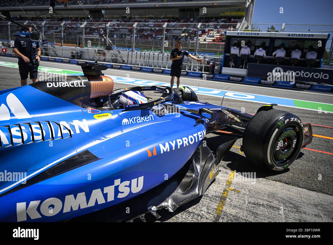 MARTINS Victor (fra), Williams Racing Academy Driver, portrait during ...