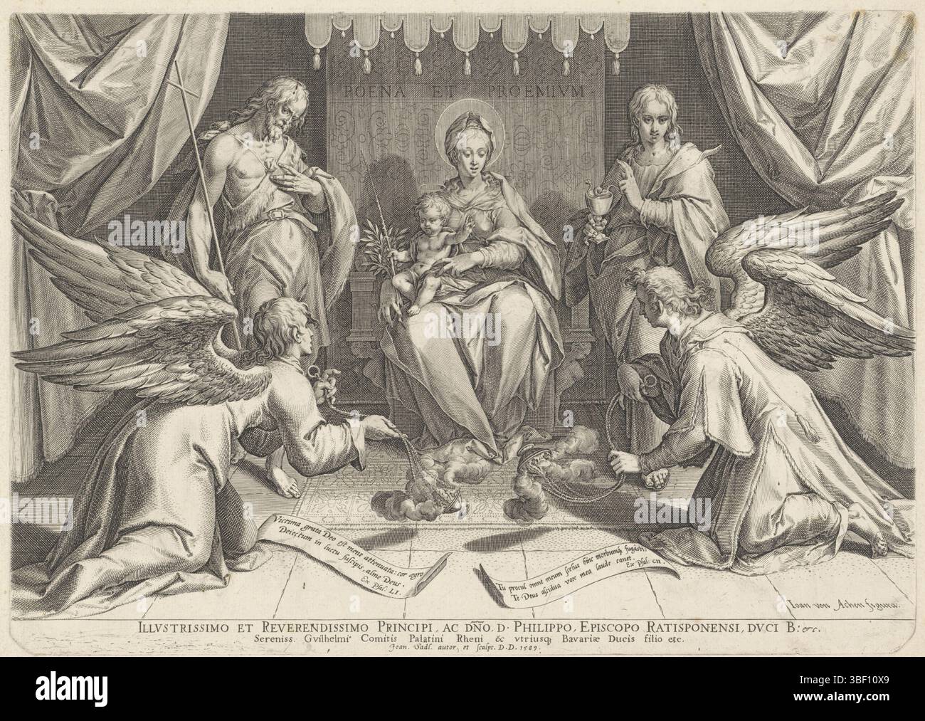 Throne mary hi-res stock photography and images - Alamy