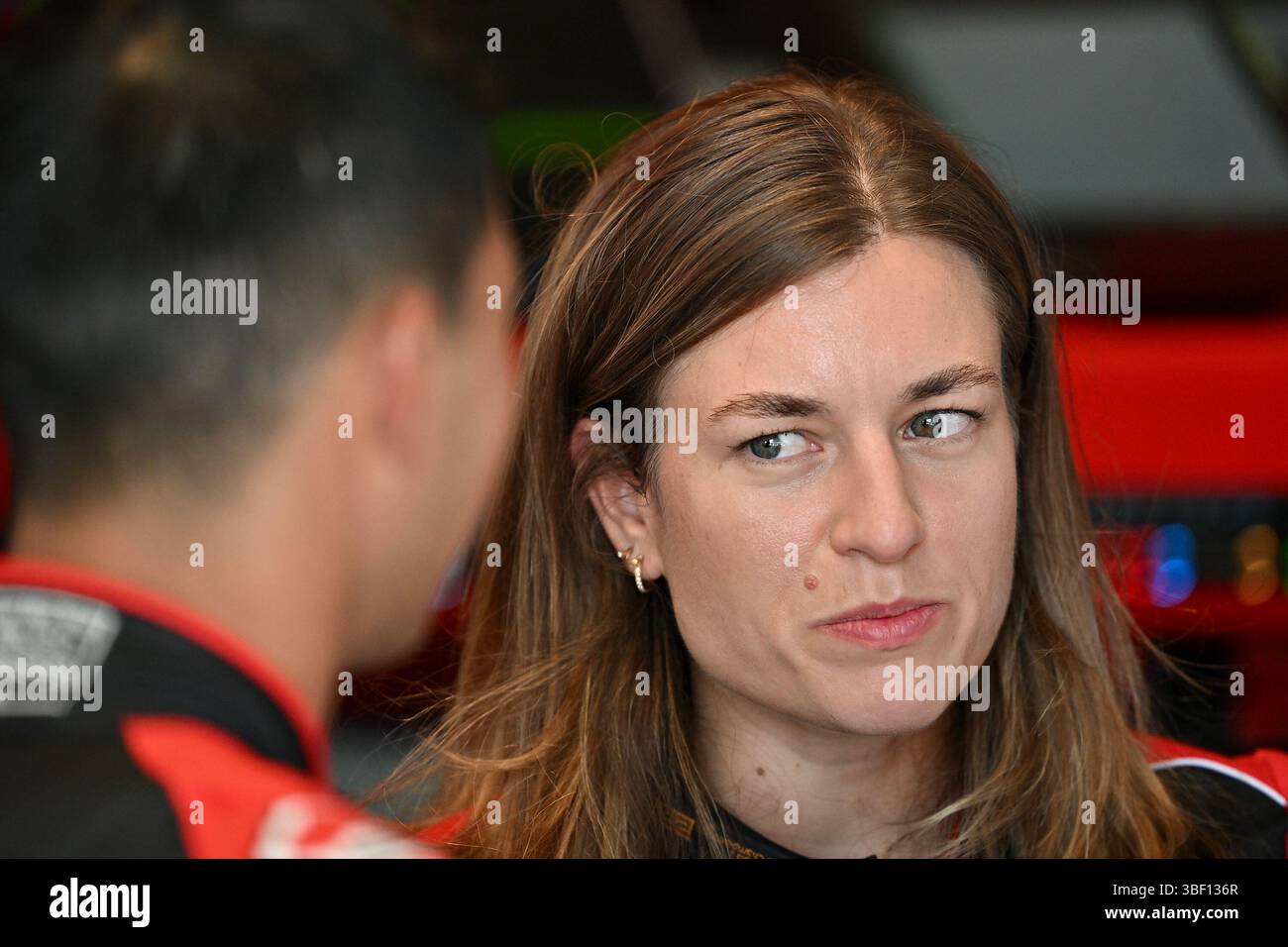 BARCELONA, SPAIN - MAY 30: Laura Mueller of Germany and MoneyGram Haas ...