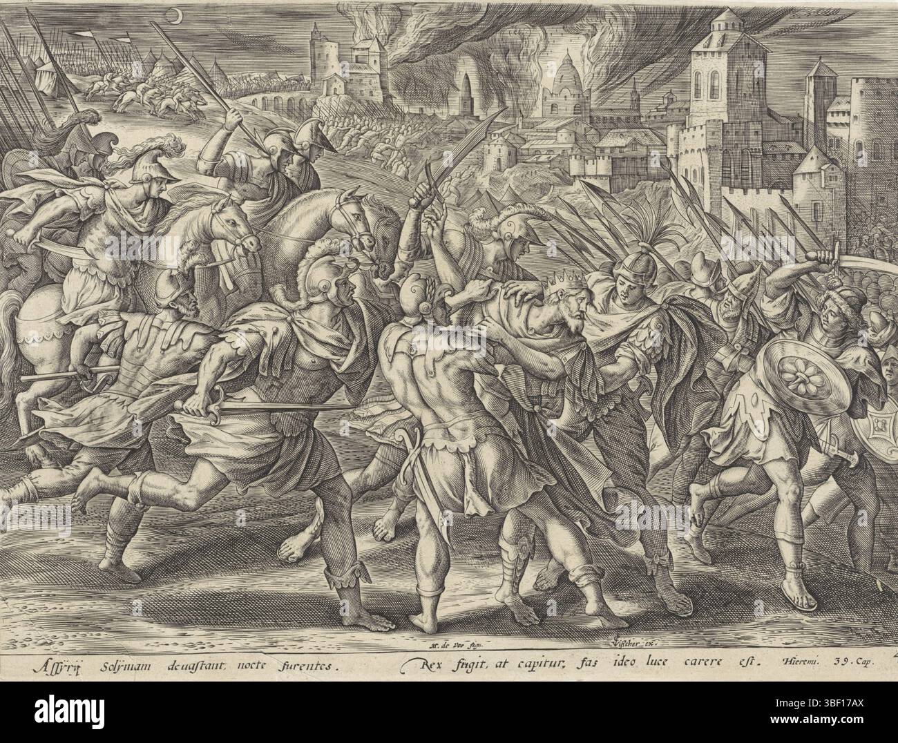 King sedekia fled hi-res stock photography and images - Alamy