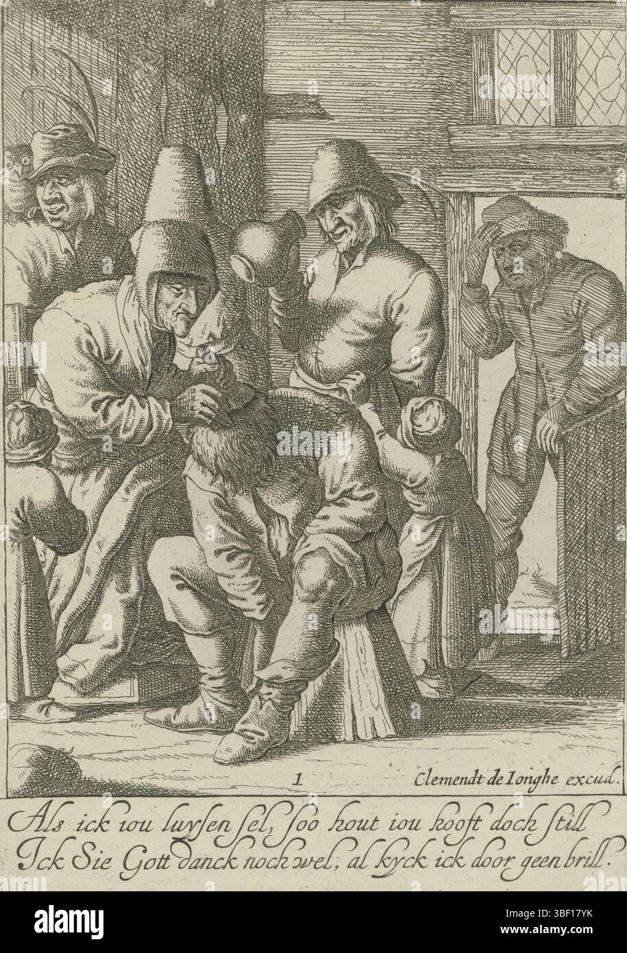 Amsterdam, Jonghe, Clement de, Waes, Aert van, The five senses, Face ...