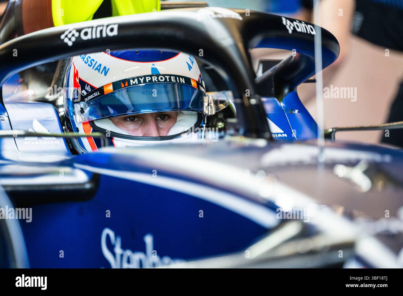 MARTINS Victor (fra), Williams Racing Academy Driver, portrait during ...