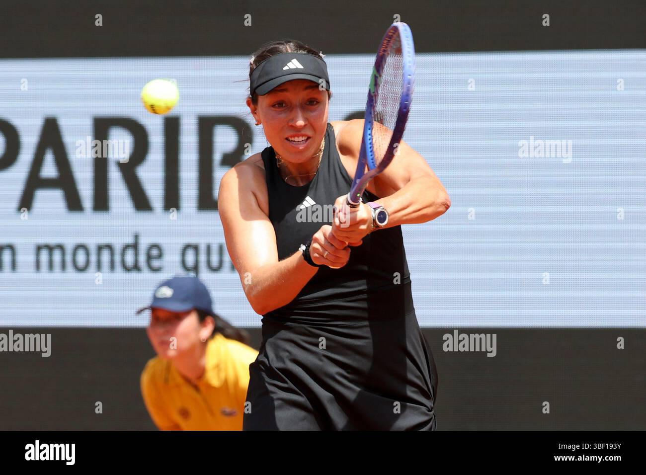 29th May 2025, Roland Garros, Paris, France; French Open tennis tounament: Ann Li (USA) during ...