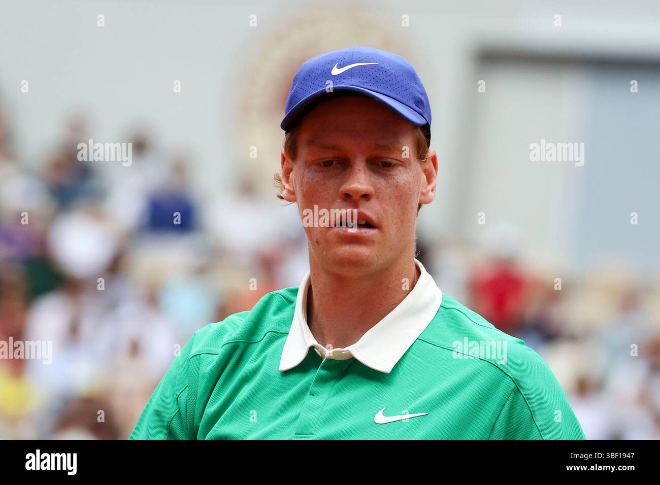 29th May 2025, Roland Garros, Paris, France; French Open tennis tounament: Jannik Sinner (ITA ...
