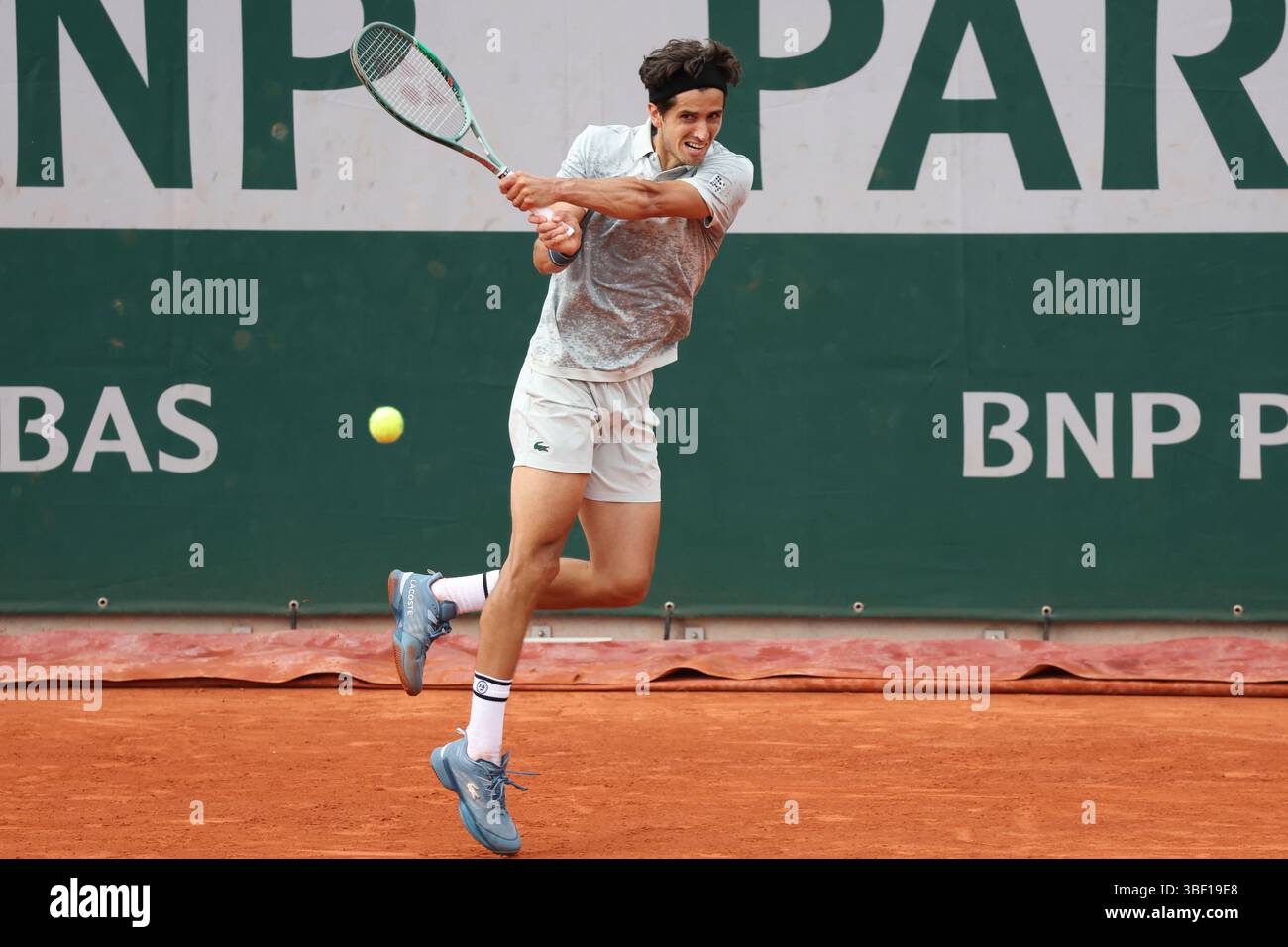 Roland Garros, Paris, France. 29th May, 2025. French Open tennis tounament: Joao Fonseca (BRE ...