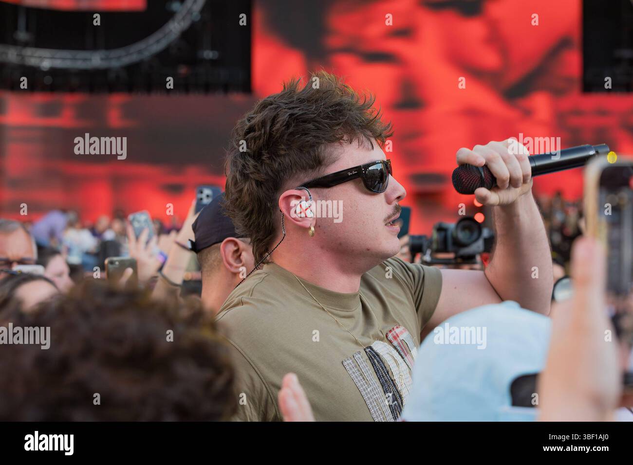 News - Radio Italia live concert, rehearsals Federico Olivieri aka Olly ...
