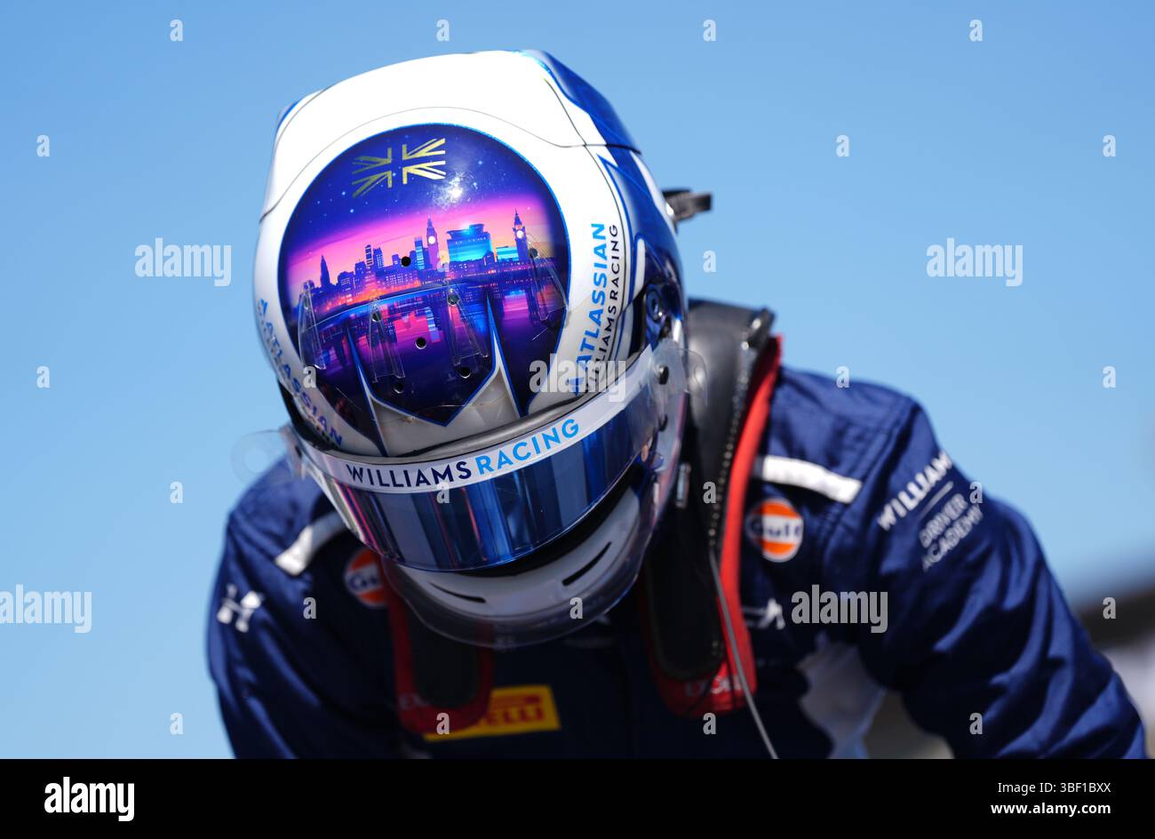 Hitech TGR's Luke Browning ahead of F2 qualifying at the Circuit de ...