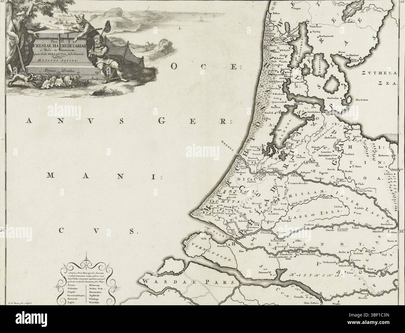 Amsterdam, Broen, Gerrit de (I), Pars II Fresiae Haereditariae ...