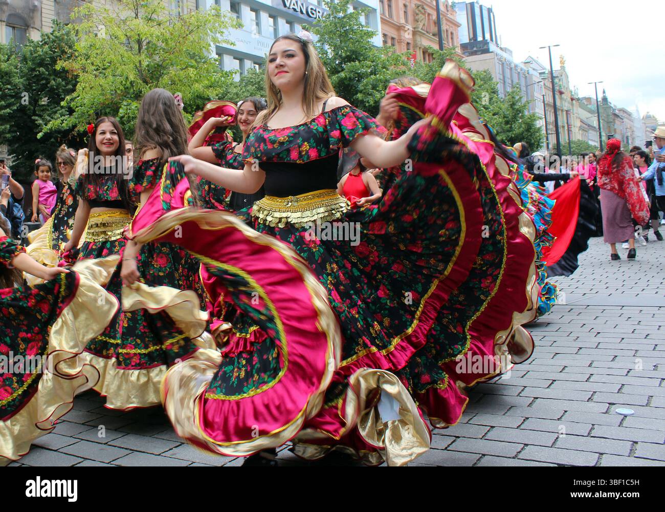 Parade through the centre of Prague on the occasion of Khamoro 2025 ...