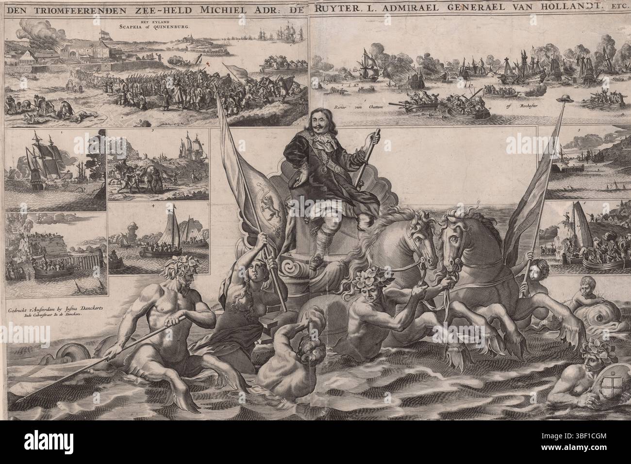 Den triumpheerden zee hero michiel adr hi-res stock photography and ...