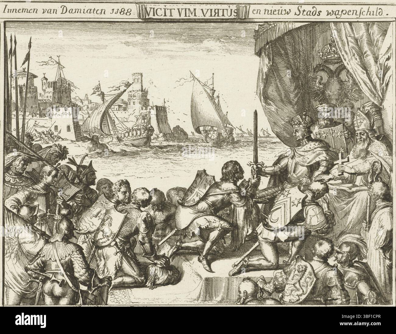 Knights kneeled hi-res stock photography and images - Alamy