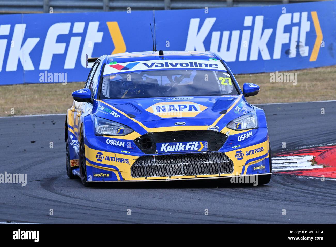 Dan Cammish, Ford Focus ST, NAPA Racing UK, 2025 Kwik Fit BTCC, British ...
