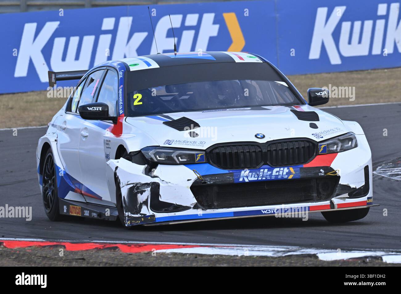 Daryl DeLeon, BMW 330i M Sport, WSR, 2025 Kwik Fit BTCC, British ...