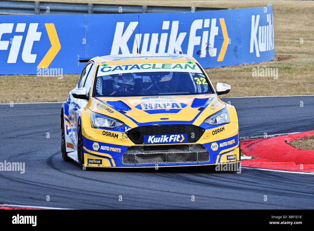 Daniel Rowbottom, Ford Focus ST, NAPA Racing UK, 2025 Kwik Fit BTCC ...