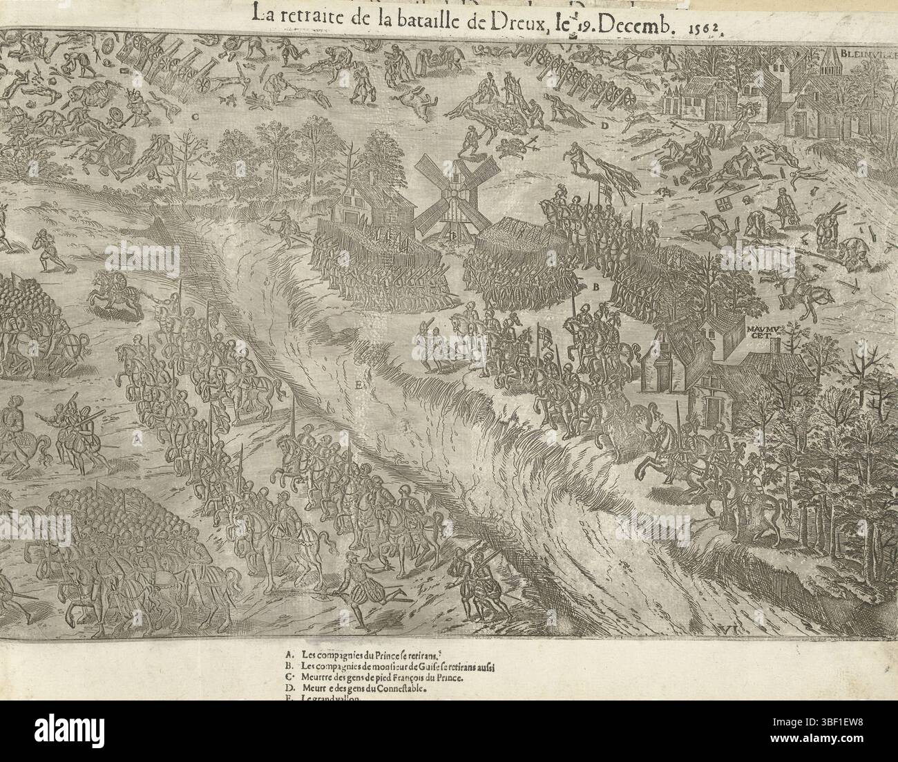 La retraite de la bataille de dreux hi-res stock photography and images ...