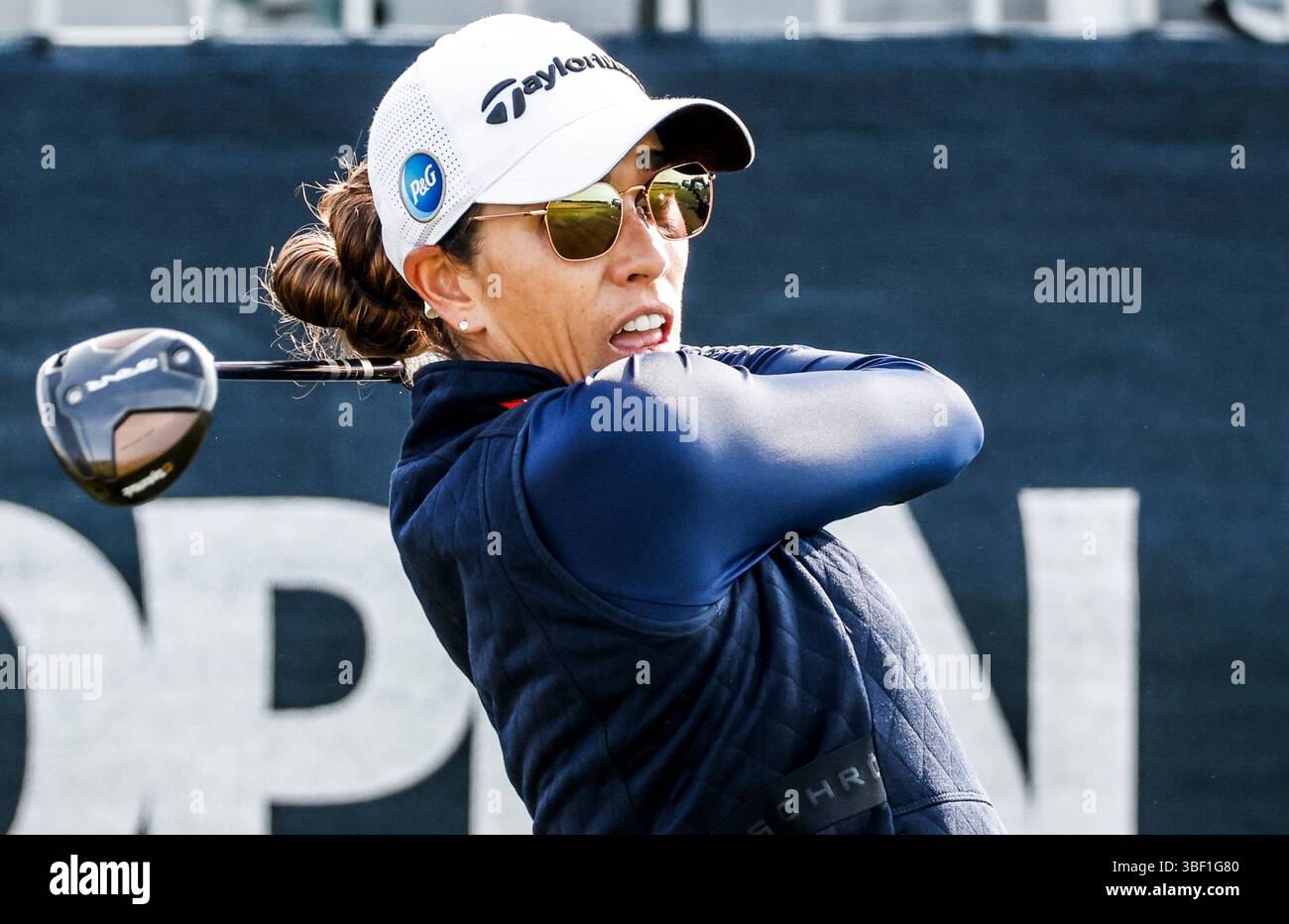 Erin, United States. 30th May, 2025. Maria Fassi of Mexico hits her tee ...