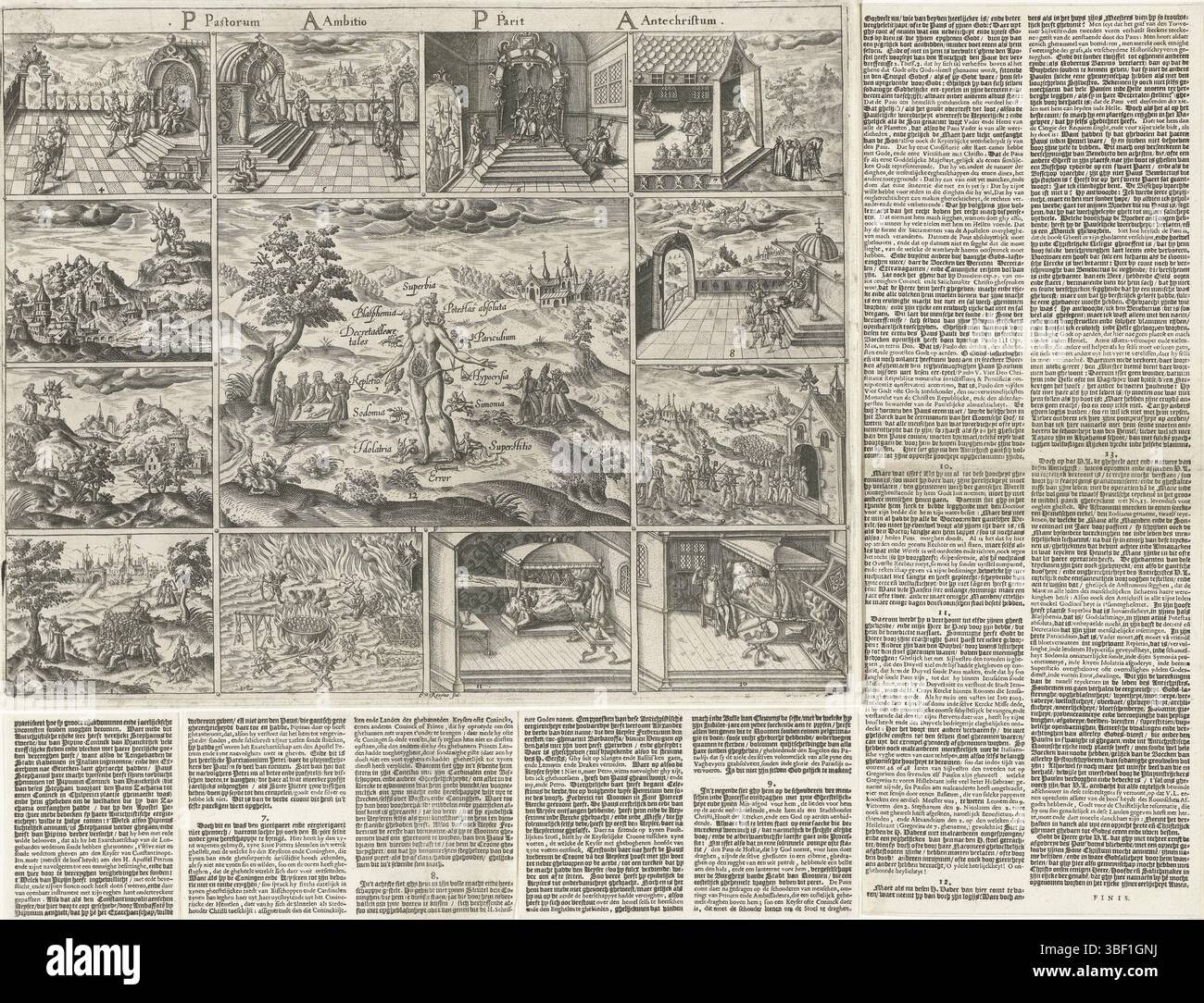 The Netherlands, Ressius, E., PPastorum AAmbitio PParit AAntechristum ...