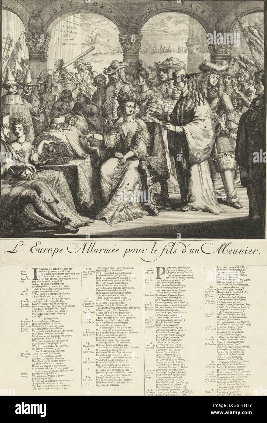 Northern Netherlands, Hooghe, Romeyn de, Spotprints on Jacobus II and ...