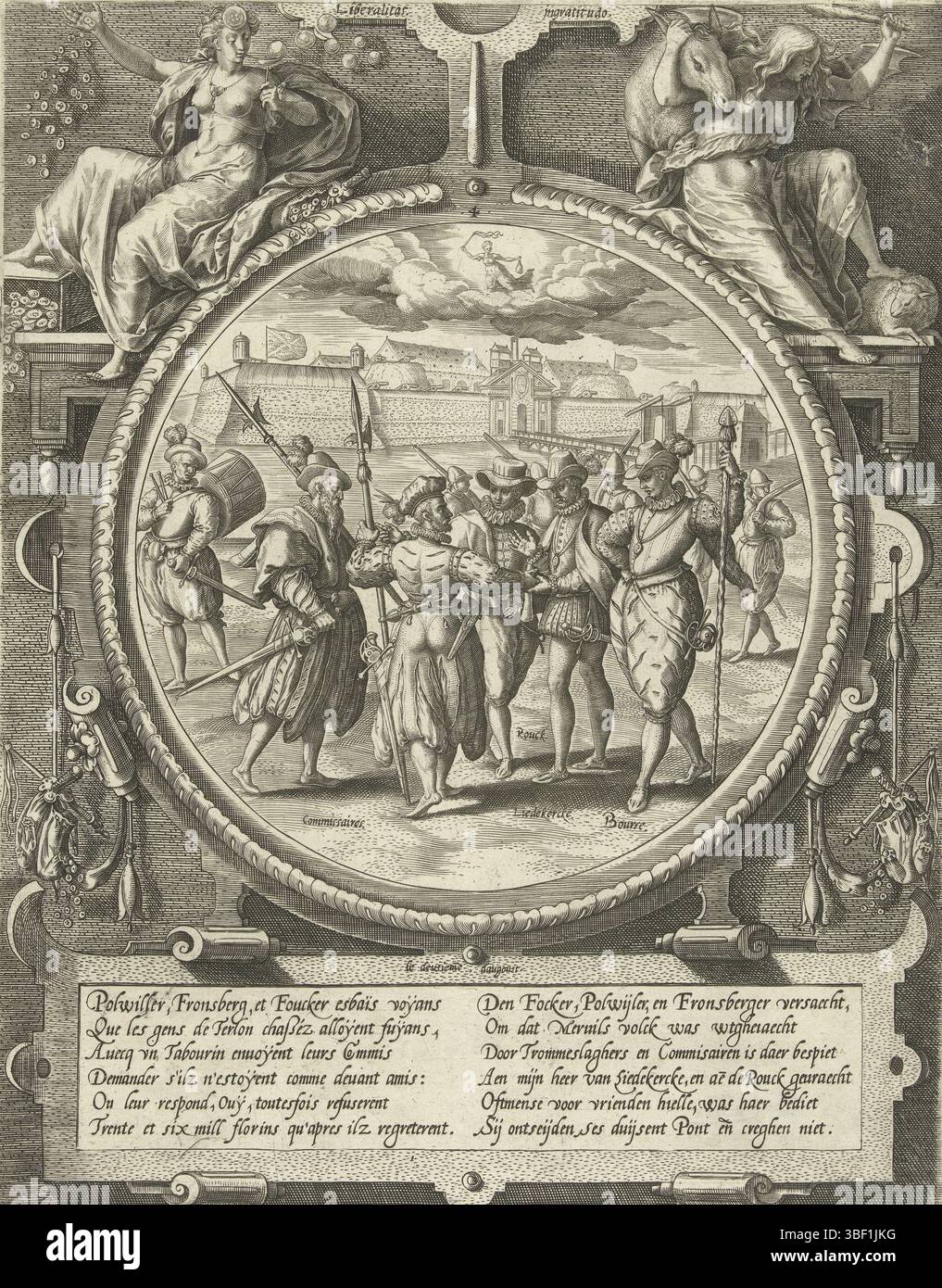 Vos, Maerten de, Southern Nederlanden, Wierix, Medallions with the ...