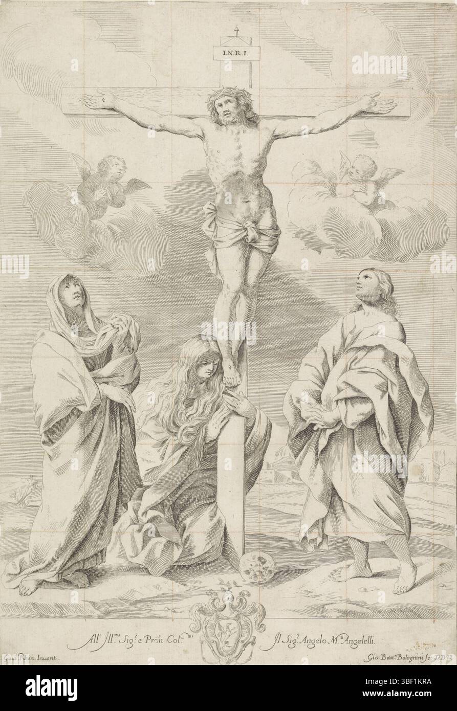 Bologna, Reni, Guido, Italy, Bolognini, Gian Battista (I), Christ on ...