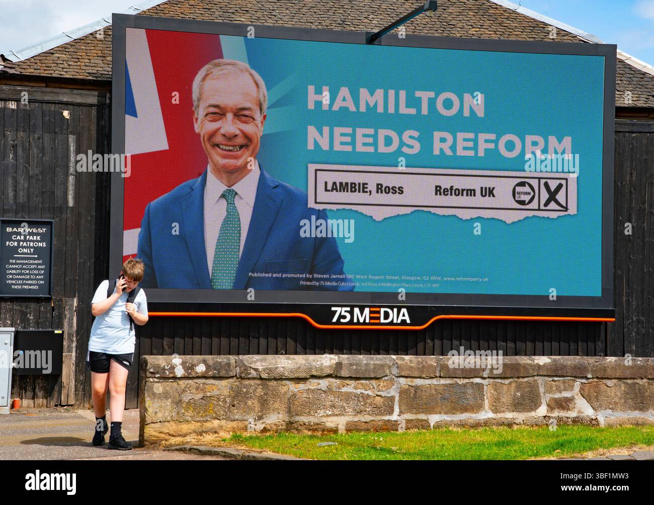 Hamilton, South Lanarkshire, Scotland, UK. 30th May 2025. Members of ...