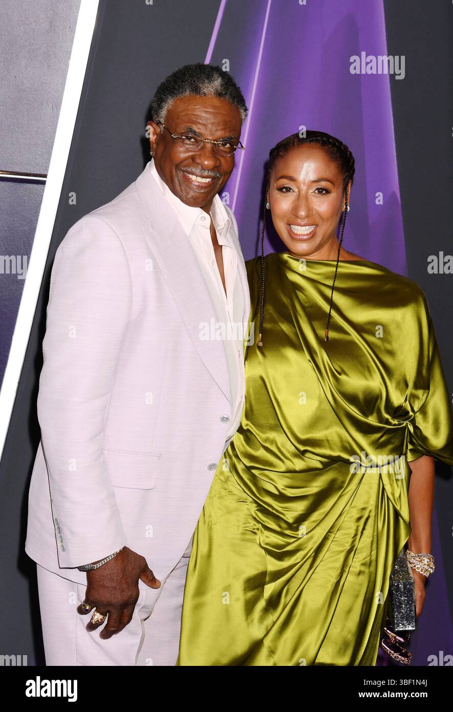 Photo by: John Rasimus/STAR MAX/IPx 2025 5/26/25 Keith David and Dionne ...