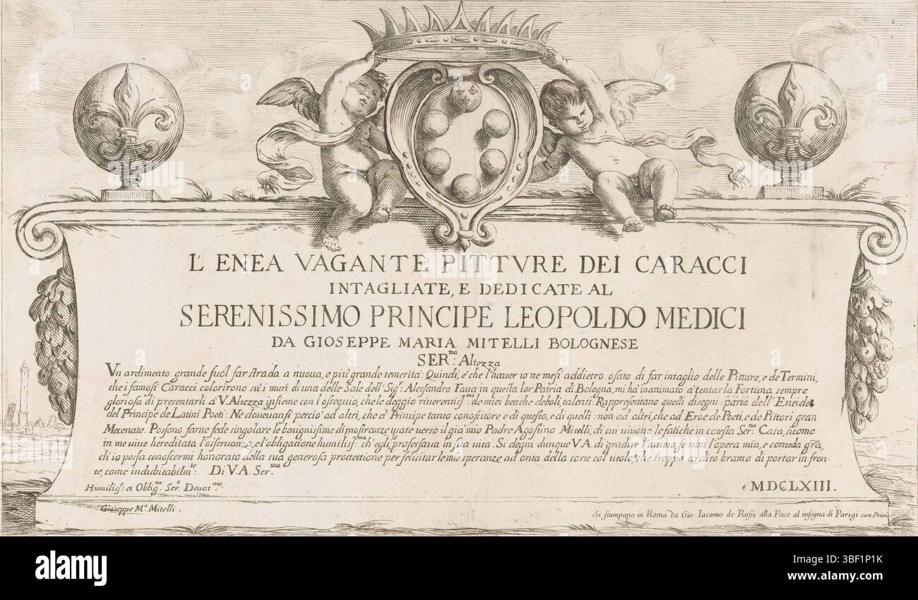 Lenea vagante pitture dei caracci hi-res stock photography and images ...
