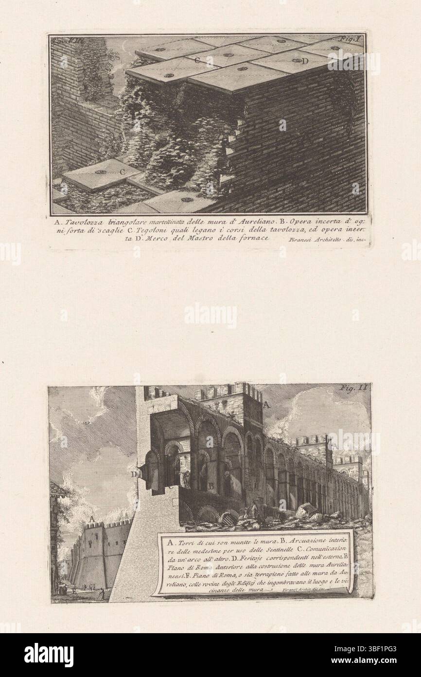Rome, Piranesi, Giovanni Battista, Rome, Le Antichità Romane ...