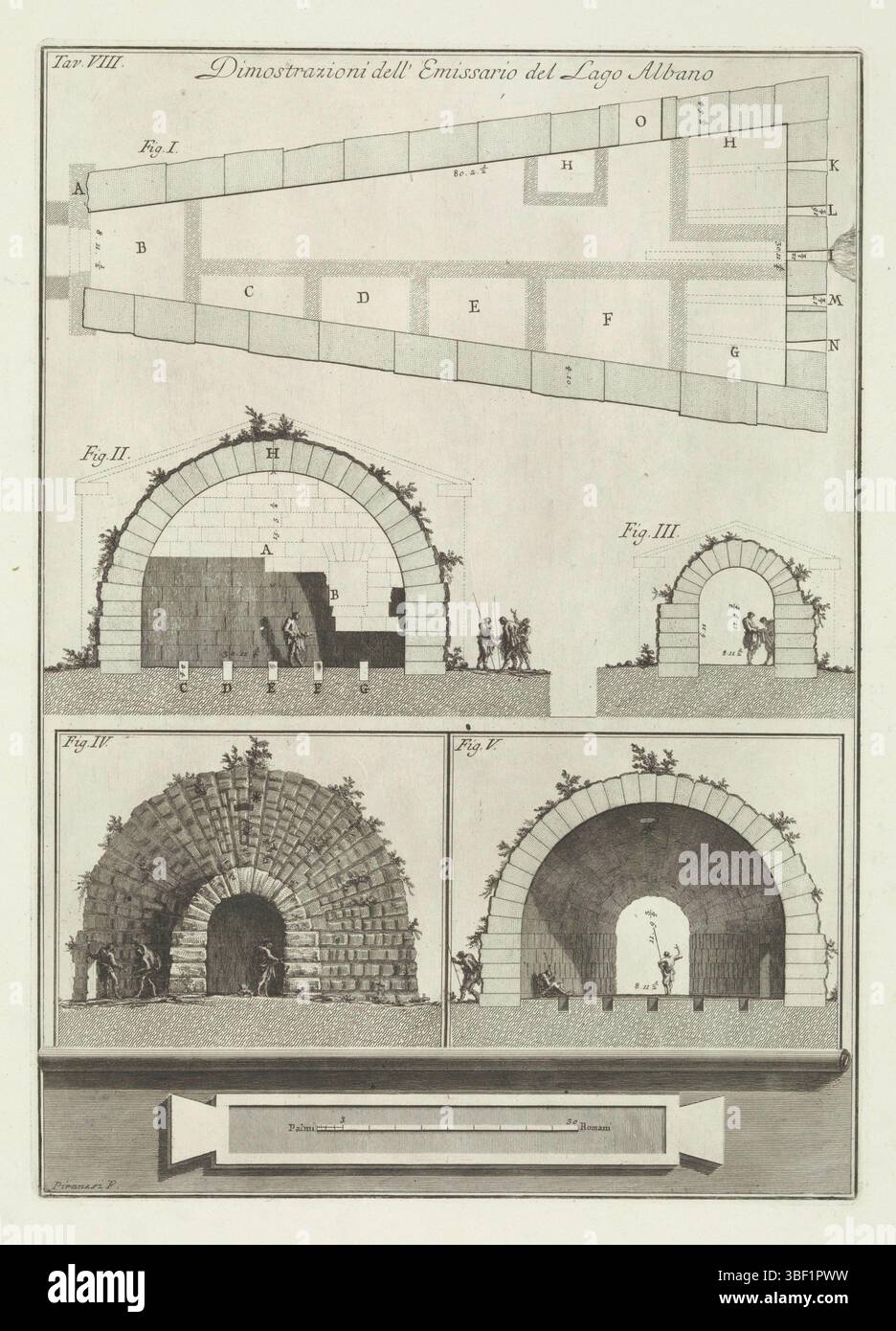 Rome, Piranesi, Giovanni Battista, Rome, Descrizione e disegno dell ...