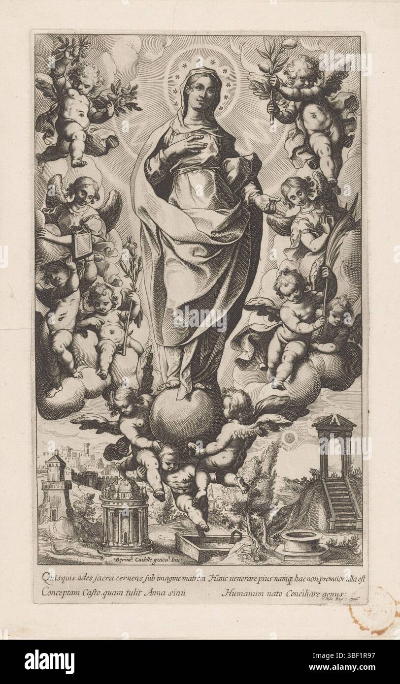 Le Roy, Henri, Castello, Bernardo, Italy, Schiaminossi, Raffaello, Mary ...