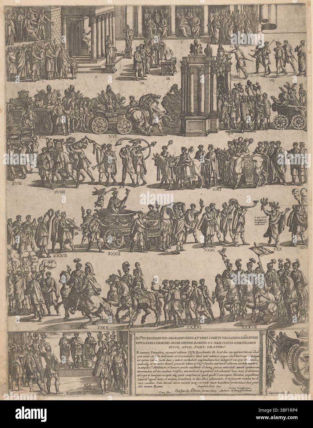 Vatican City, Clemens VIII, Rome, Alberti, Gasparo, Tempesta, Antonio ...