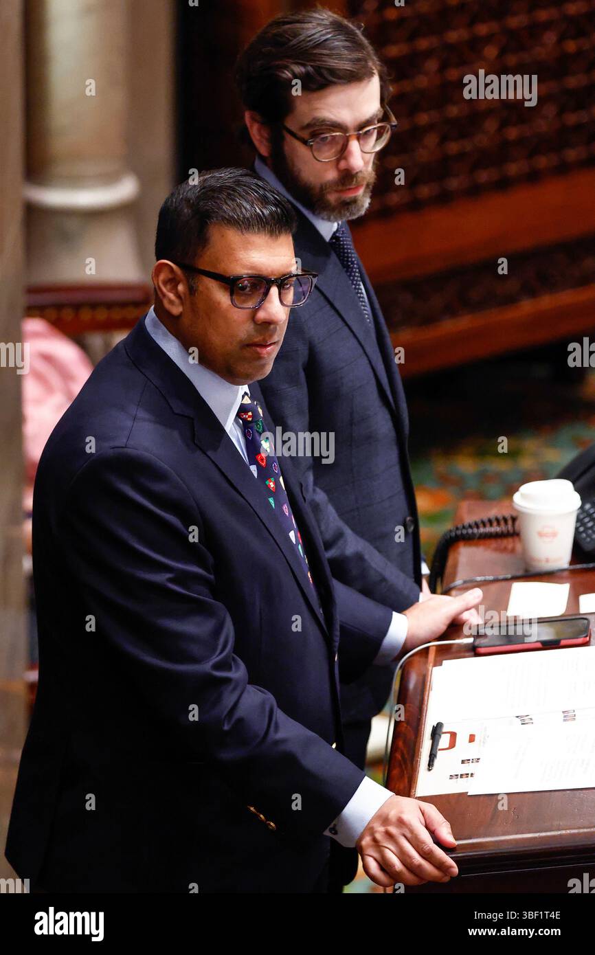 New York State Senator Jeremy Cooney Speaks on the State Capitol ...