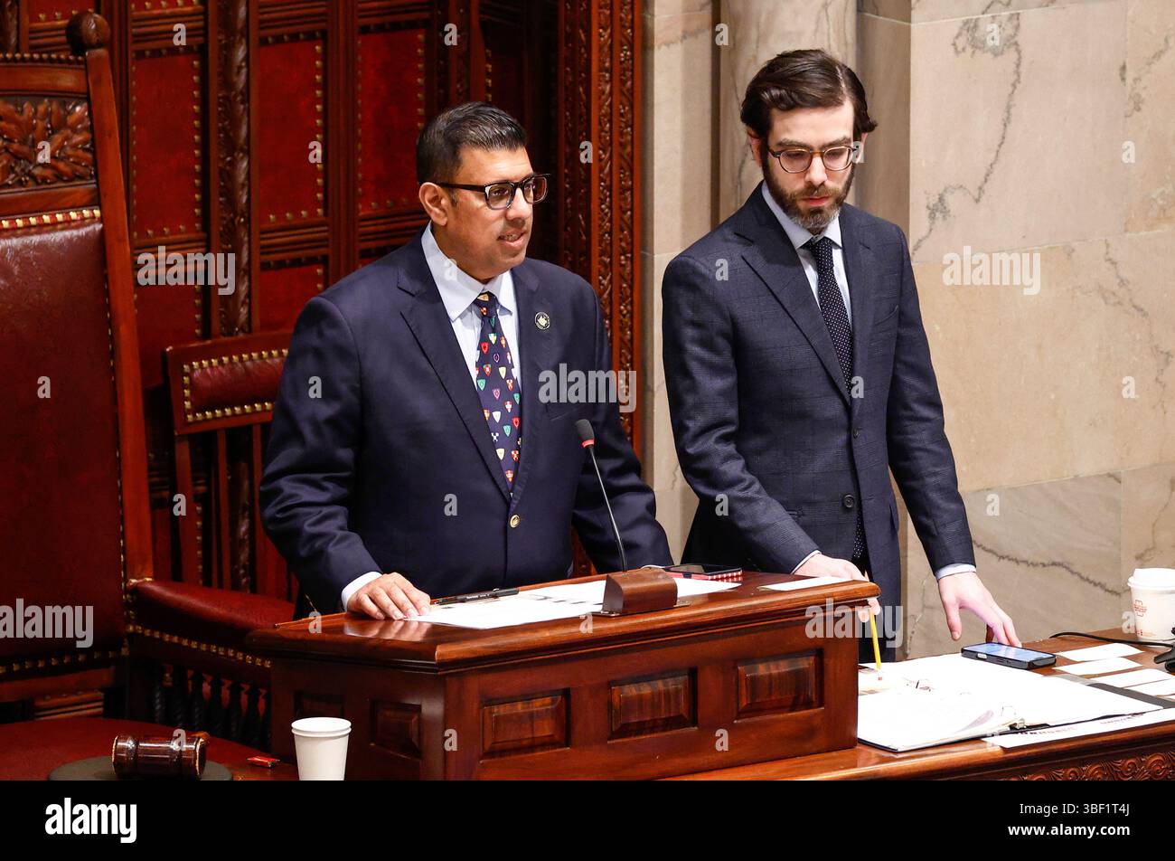New York State Senator Jeremy Cooney Speaks on the State Capitol ...