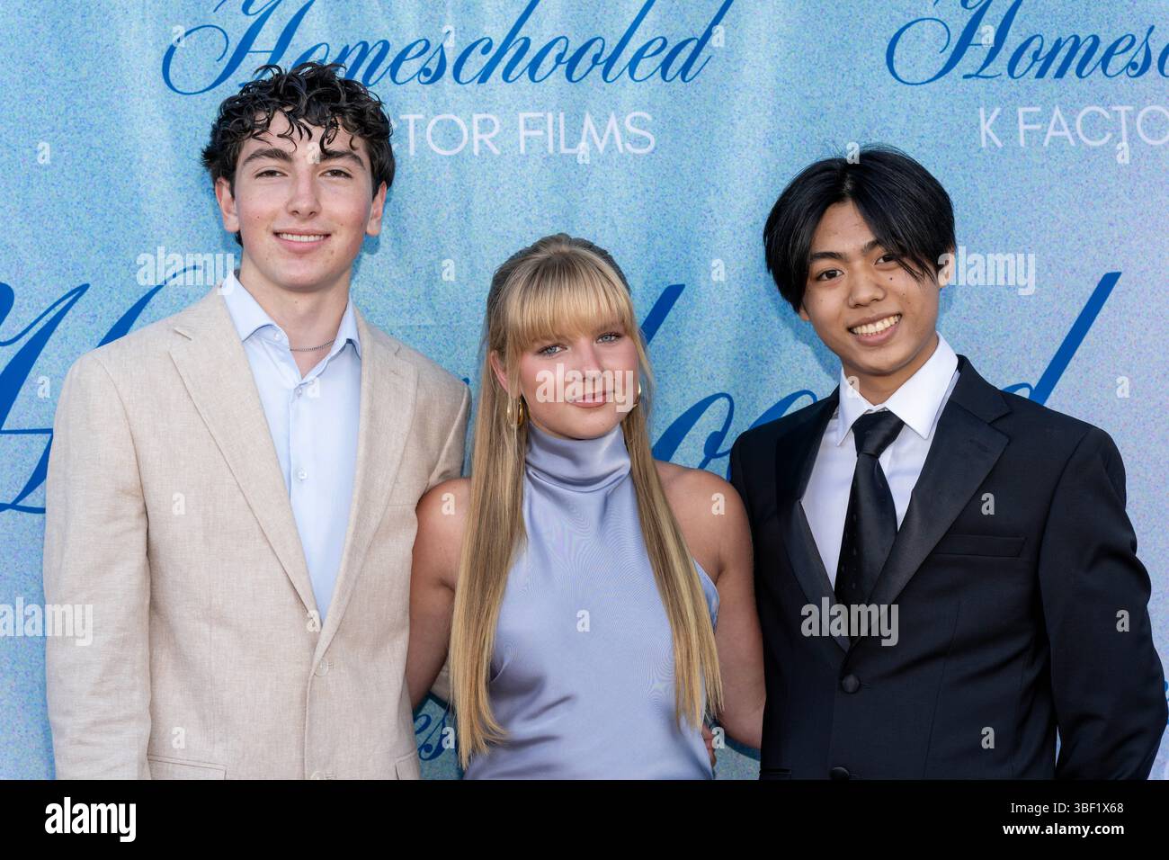Los Angeles, USA. 29th May, 2025. Actor Liam Sears, Actress Tilly ...