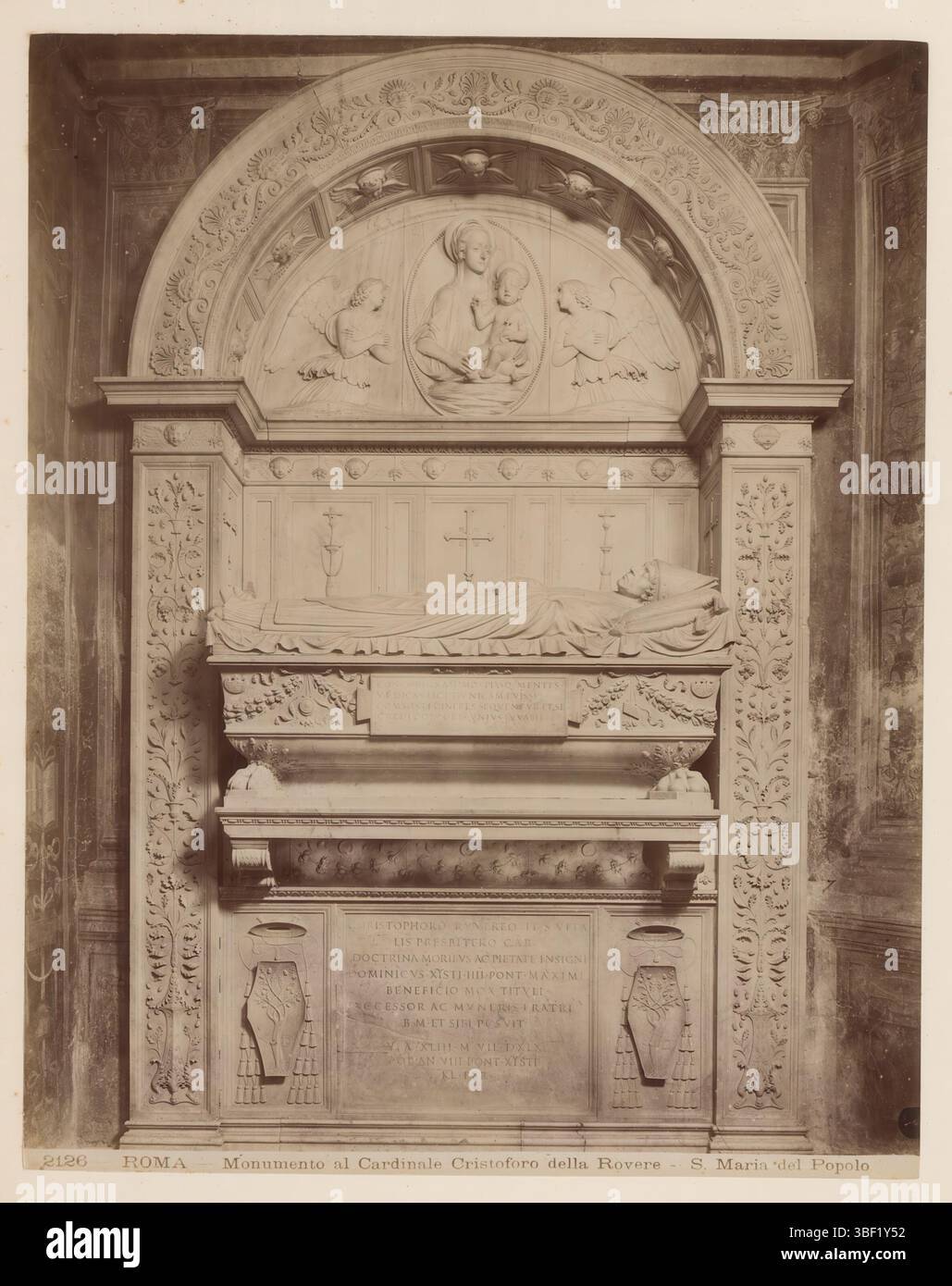 2126 roma monumentale cristoforo della rovere s hi-res stock ...