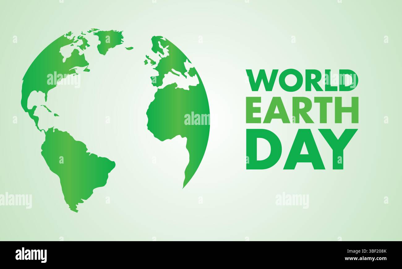 Ecological map world in Stock Vector Images - Alamy