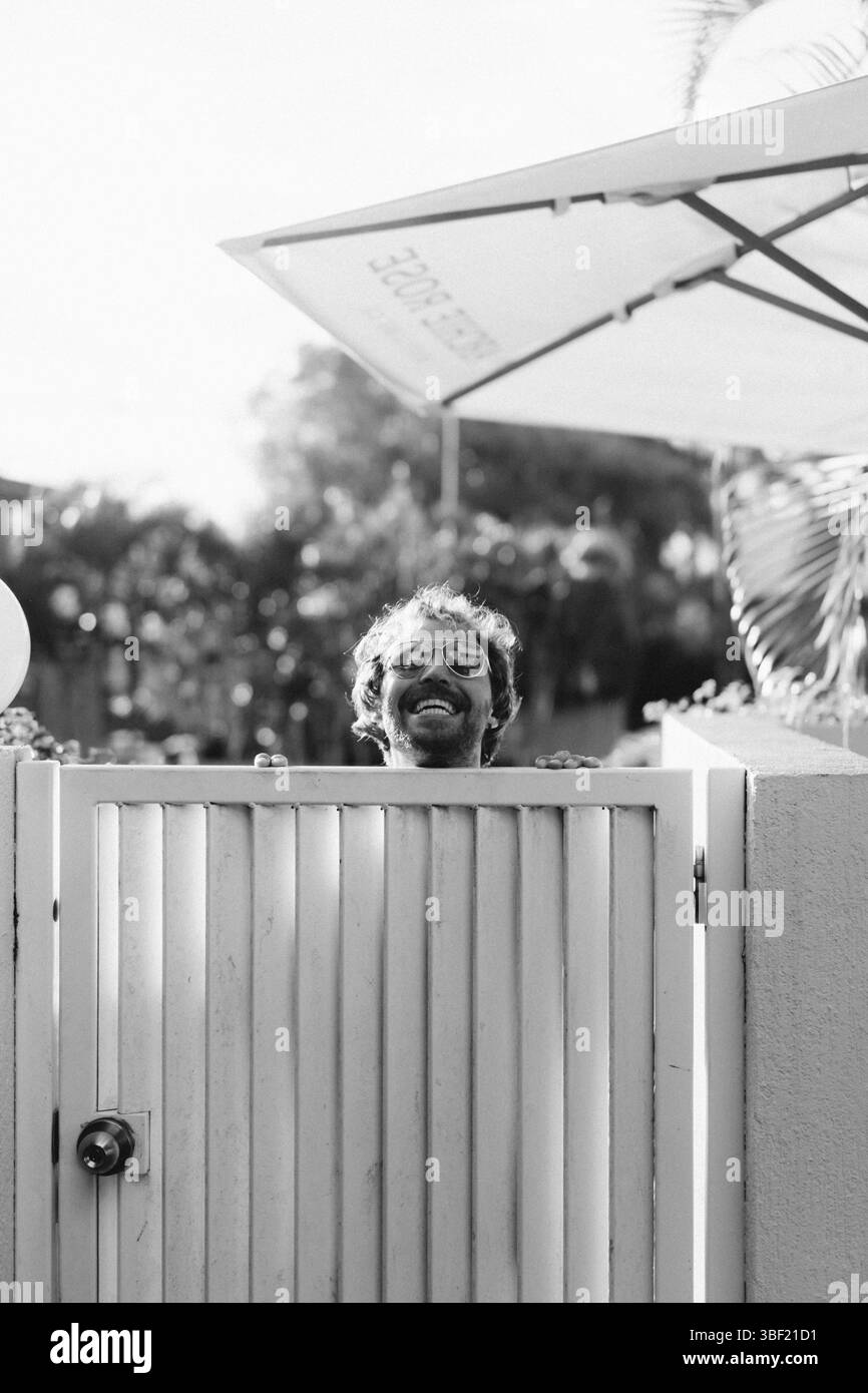 Garden party Black and White Stock Photos & Images - Alamy