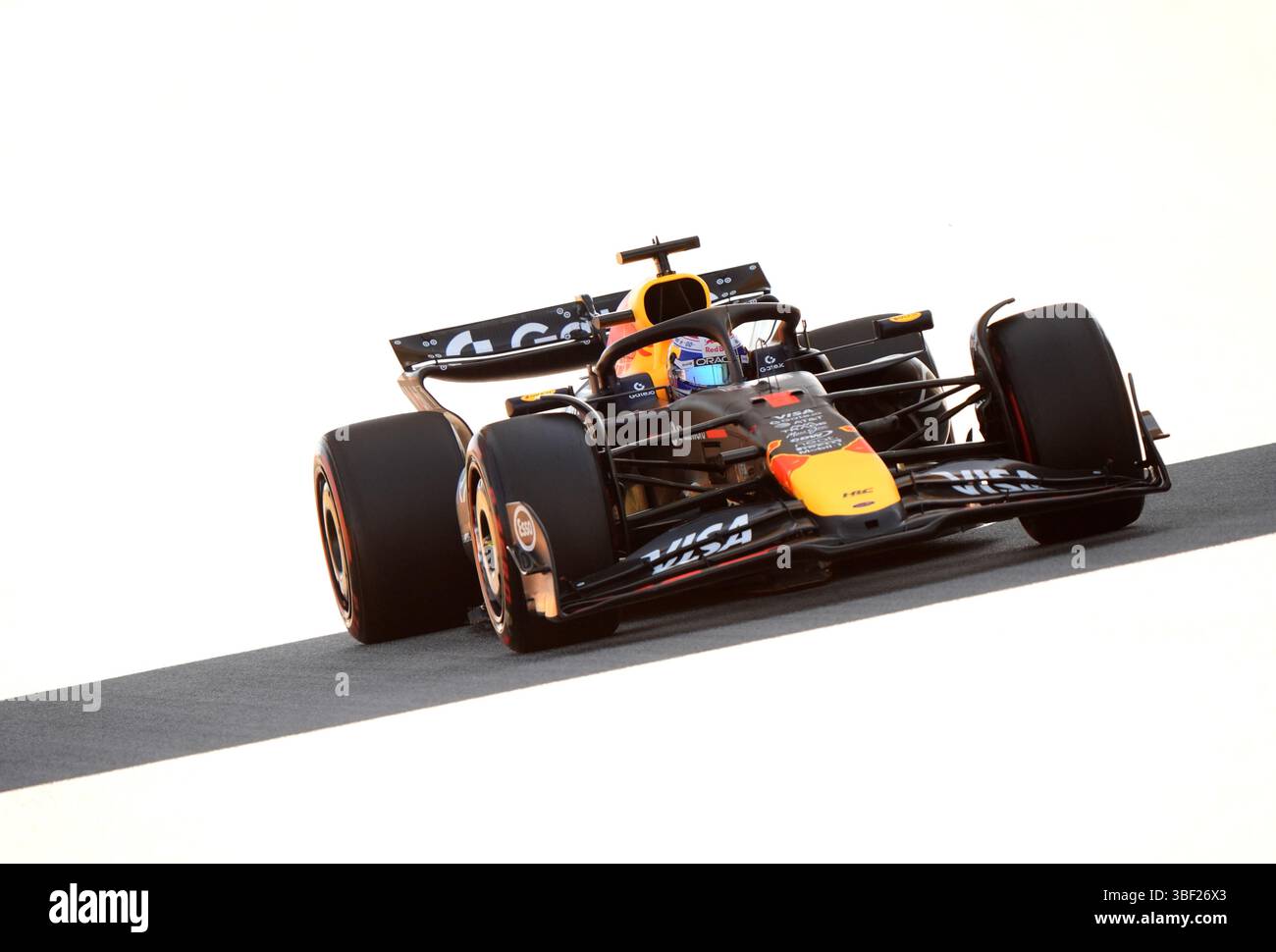 Red Bull Racing's Max Verstappen during free practice 2 at the Circuit de Barcelona-Catalunya ...