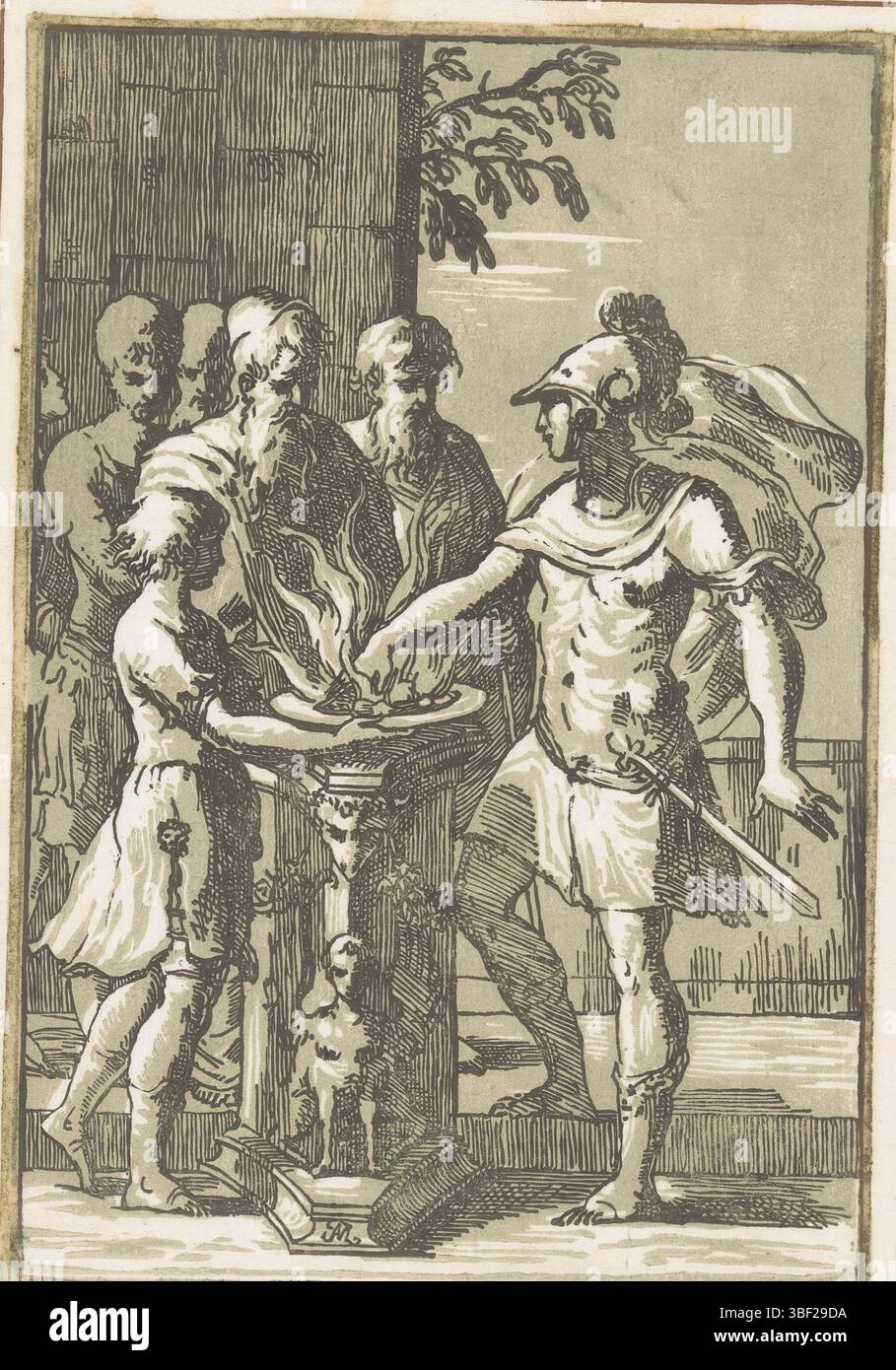 Italy, Parmigianino, Italy, Zanetti, Anton Maria I, Mucius Scaevola ...