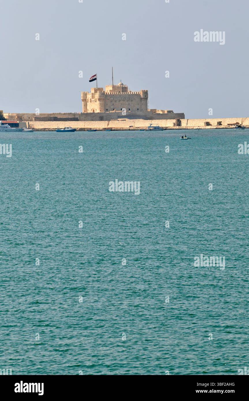 Citadel of Qaitbay 15th-century defensive fortress located on the ...