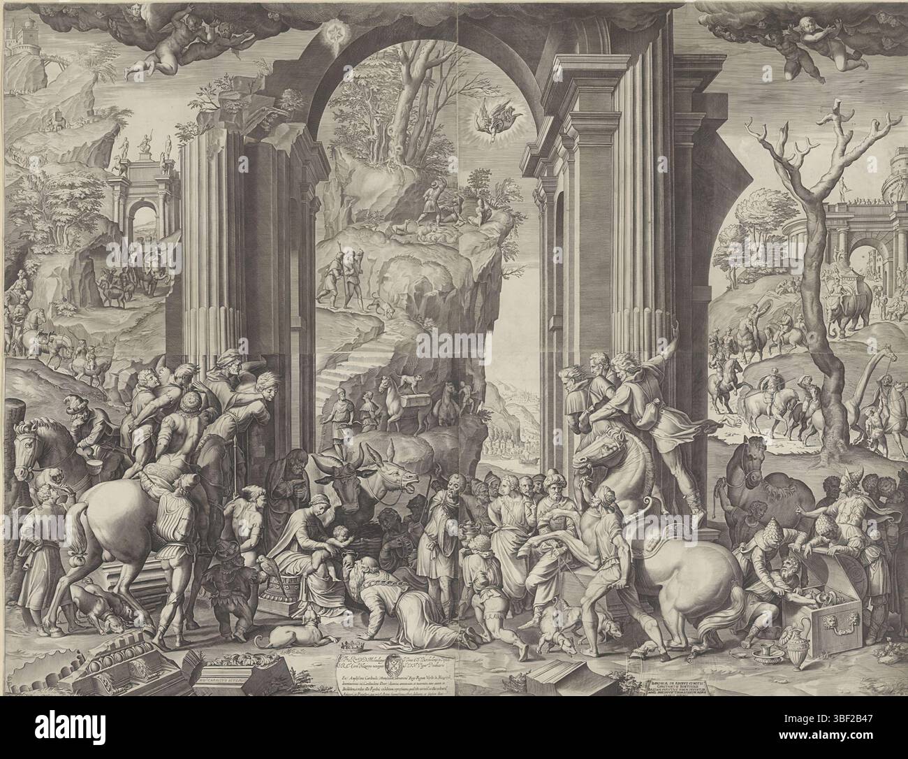 Pontifical court, Rome, Thomassin, Philippe, Bologna, Peruzzi ...