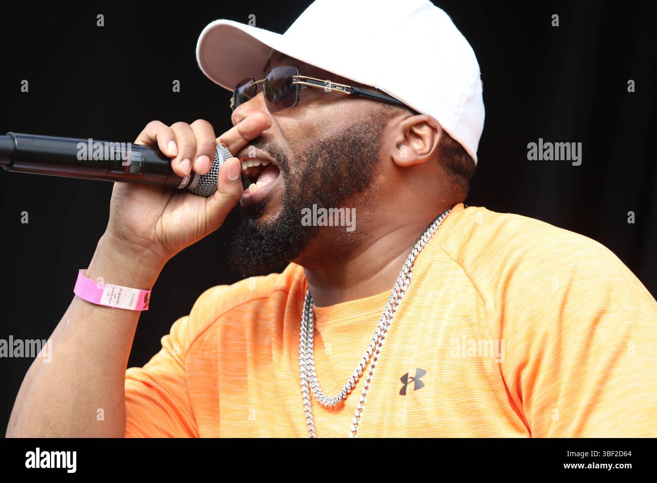 Rapper von Fun Factory Auftritt beim 90er 2000er Olymp am 30.05.2025 in ...
