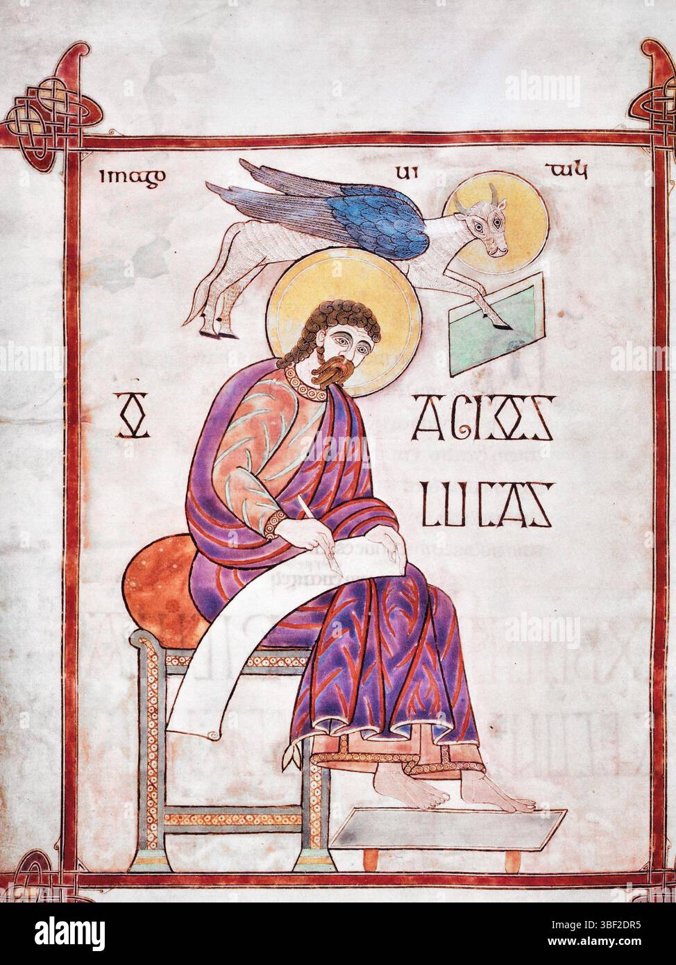 Anglo saxon gospel hi-res stock photography and images - Alamy