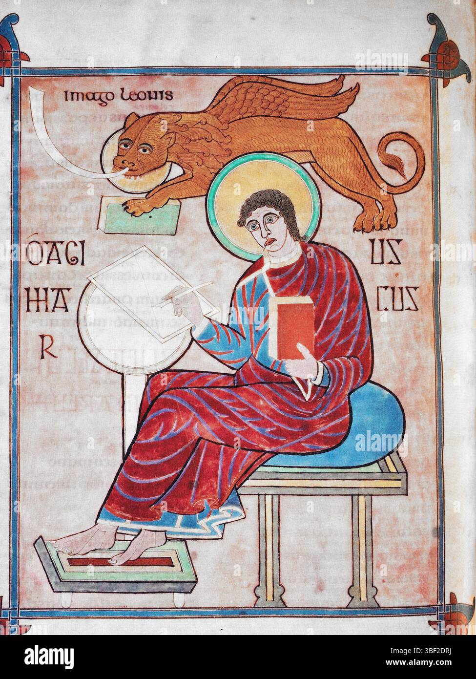 Anglo saxon gospel hi-res stock photography and images - Alamy